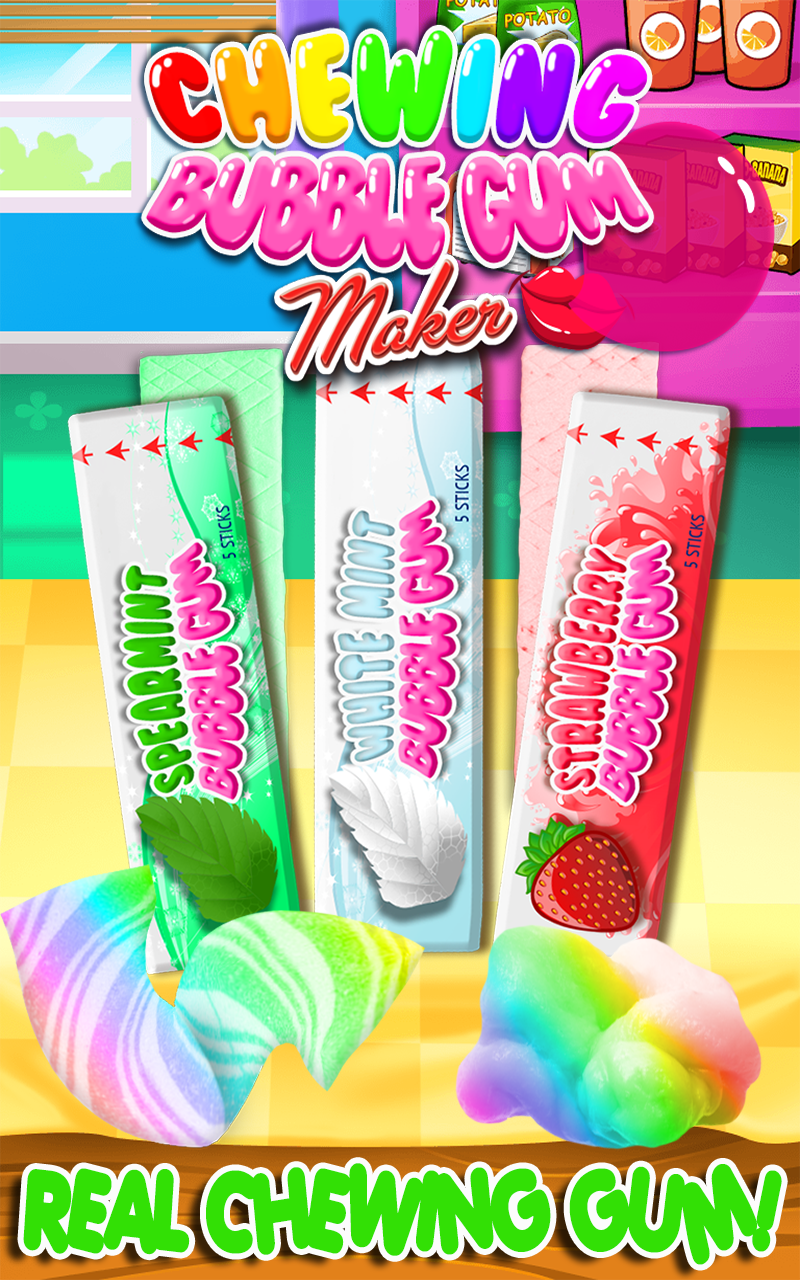 Chewing Gum Maker - Kids Bubble Gum & Dessert Food Maker Games FREE ...