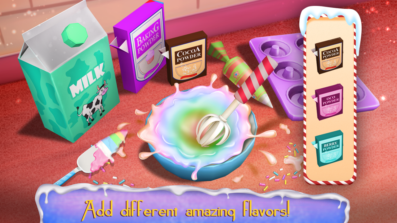 My Sweet Bakery Shop 3D: Yummy Cupcakes, Donuts, Pies & Macroons Maker ...