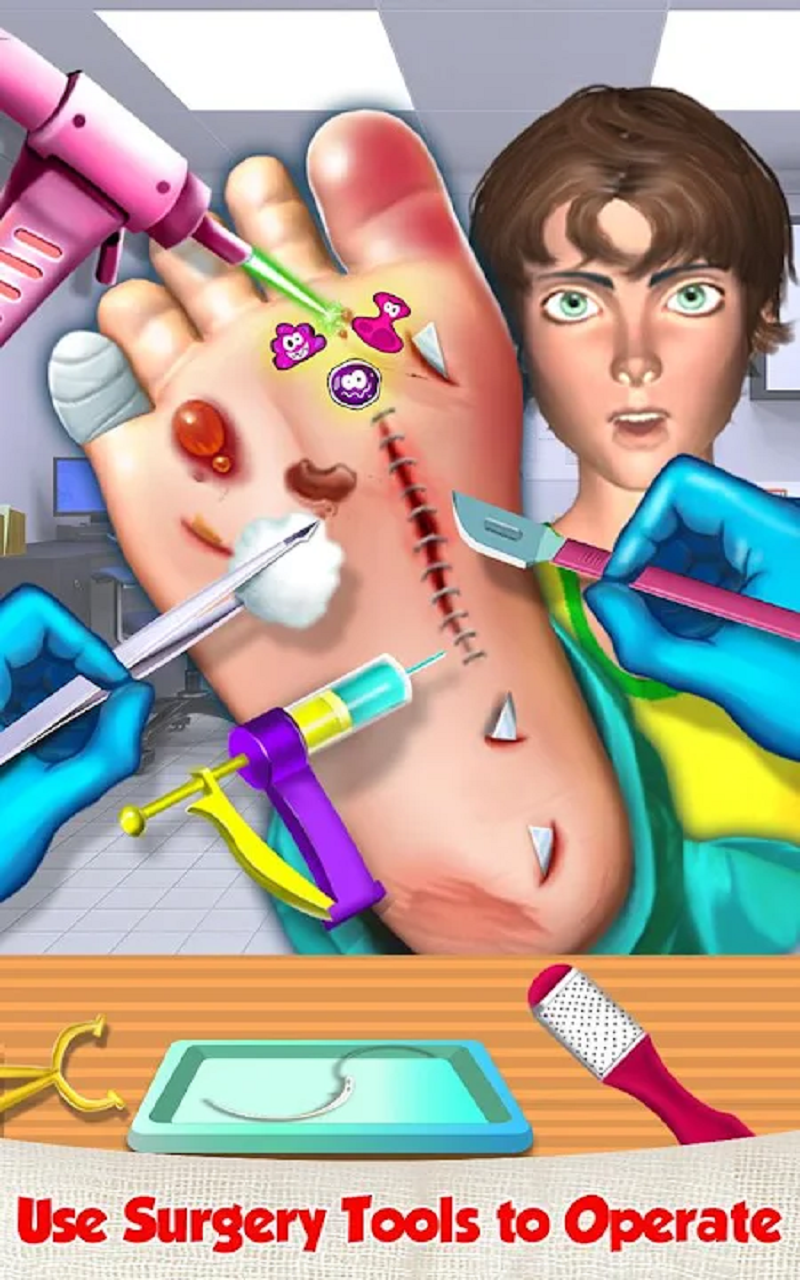 Simulation Games : Foot Surgery Operation Games - Aplicativo na Amazon ...