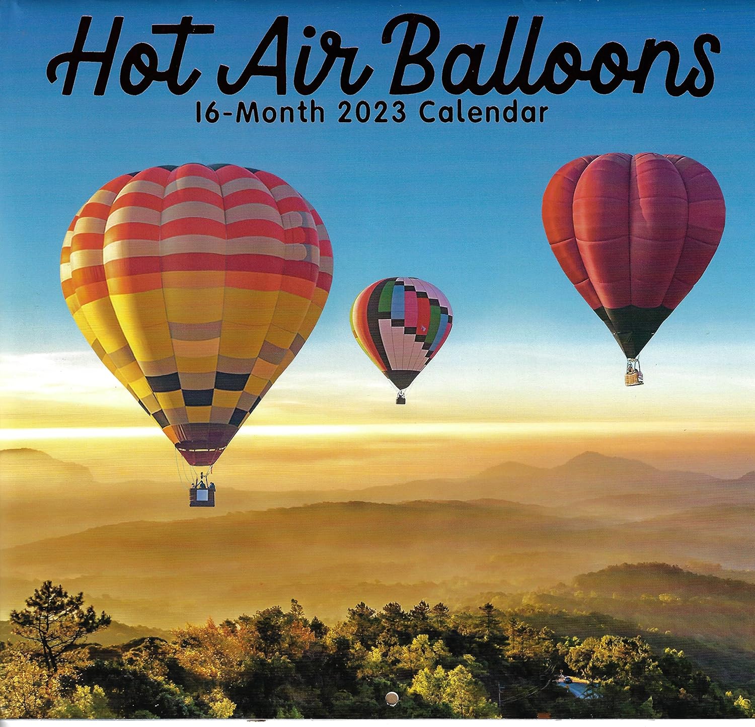 Amazon.com: 2023 Hot Air Balloons Full Size Wall Calendar for Planning ...