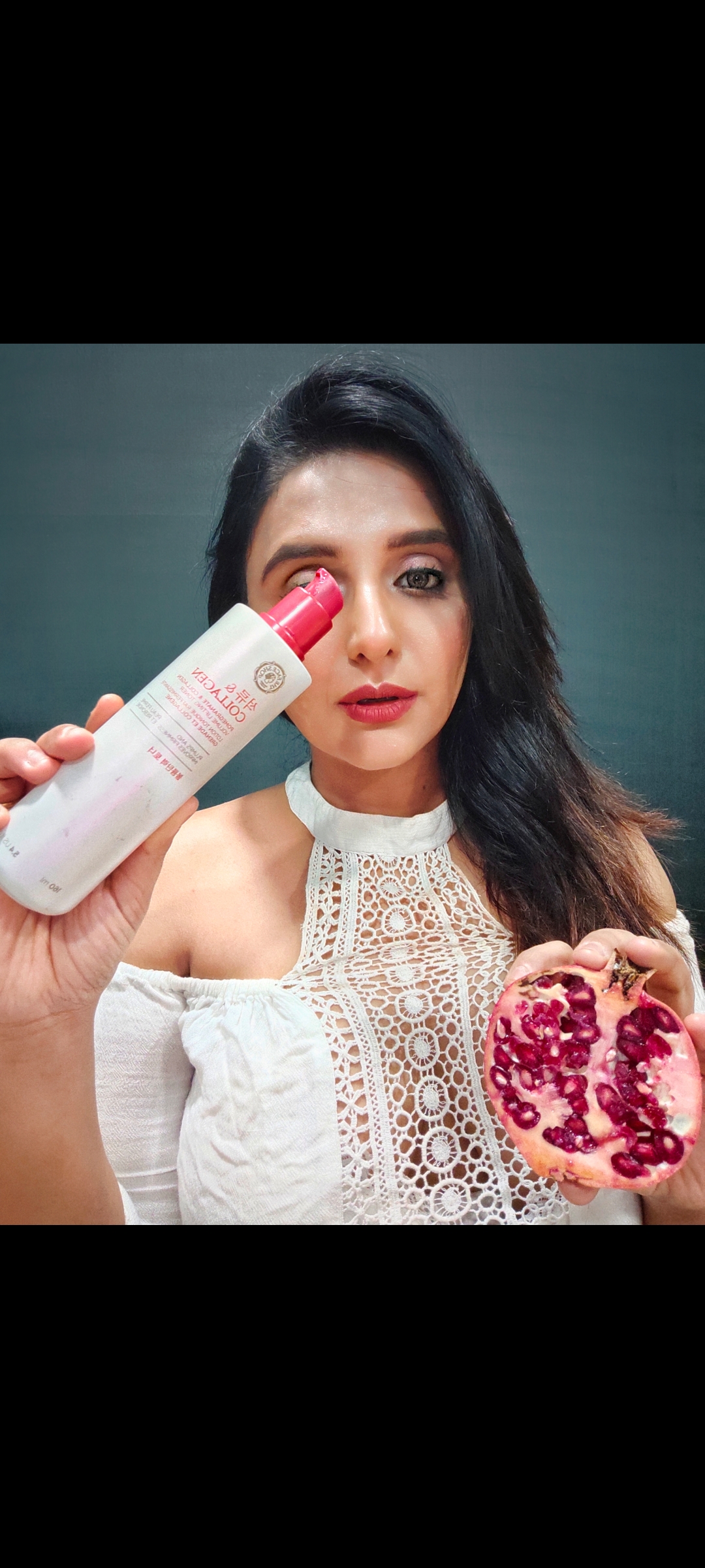 The Face Shop Pomegranate and Collagen Volume Lifting toner with ...