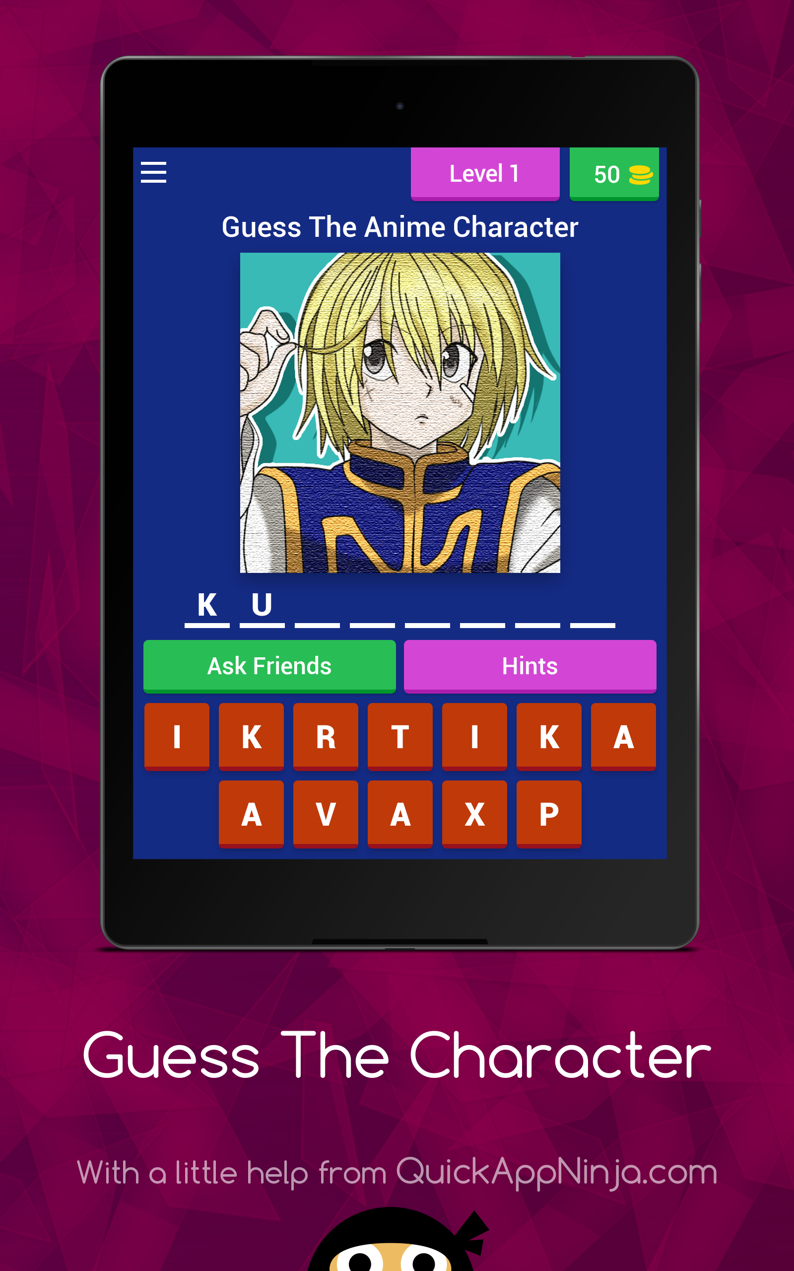 Guess The Character - App on Amazon Appstore