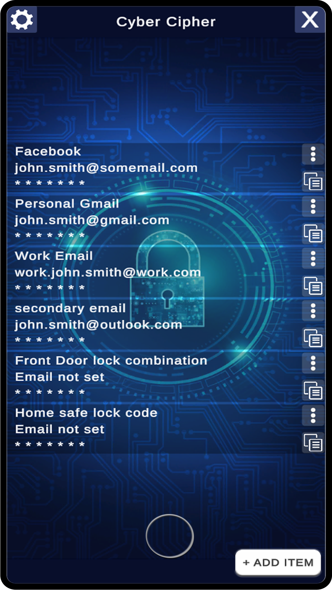 Cyber Cipher Password Manager - App on Amazon Appstore