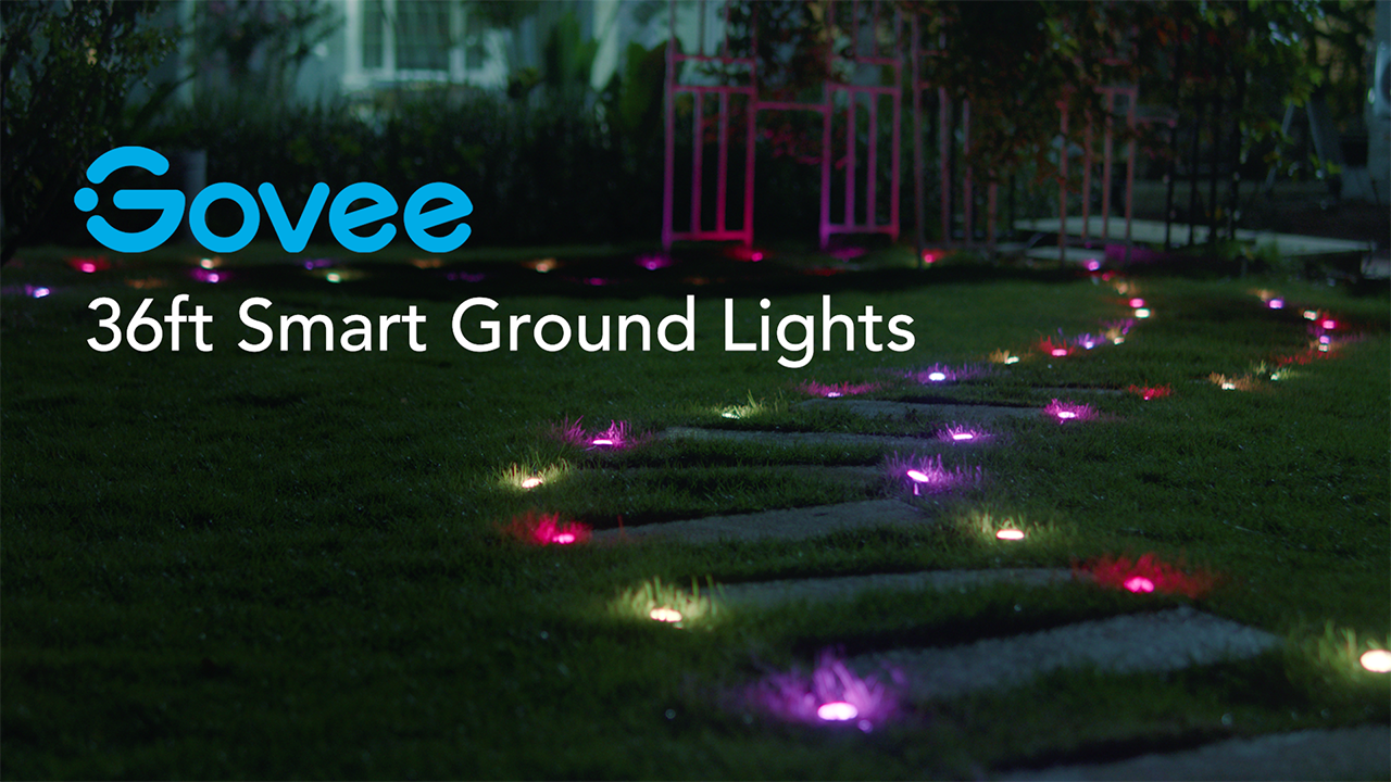 Watch Govee 36ft Smart Ground Lights on Amazon Live