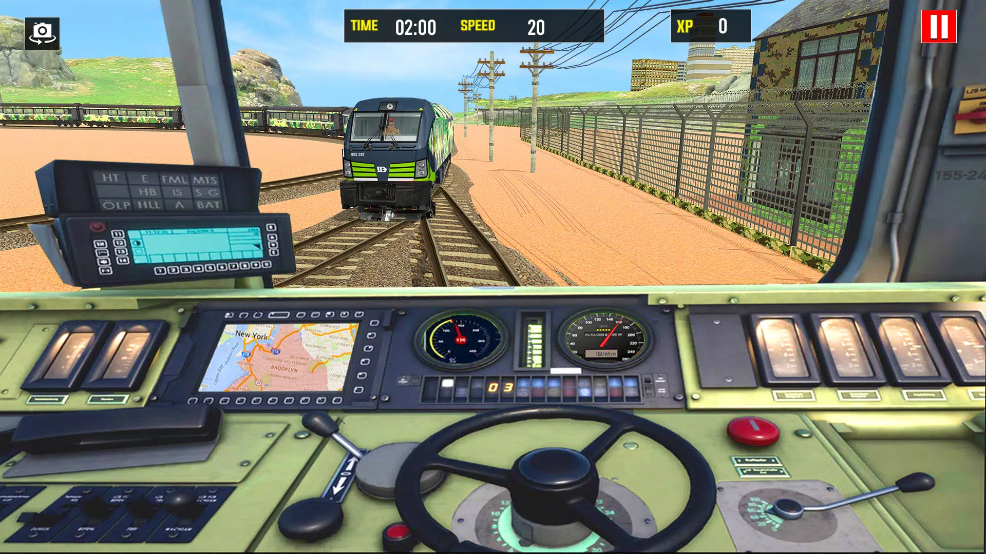 US Army Military Train Simulator 3D: Army Train Driving Games - Soldier ...