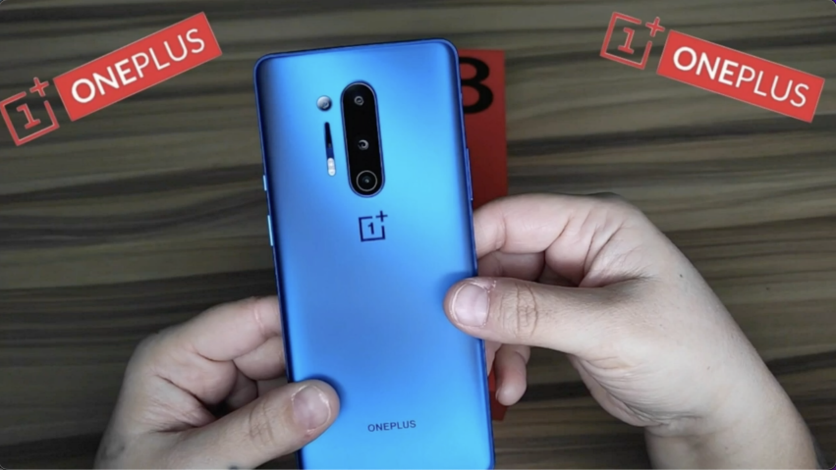 Watch OnePlus 8 Pro Ultramarine Blue, 5G on Amazon Live