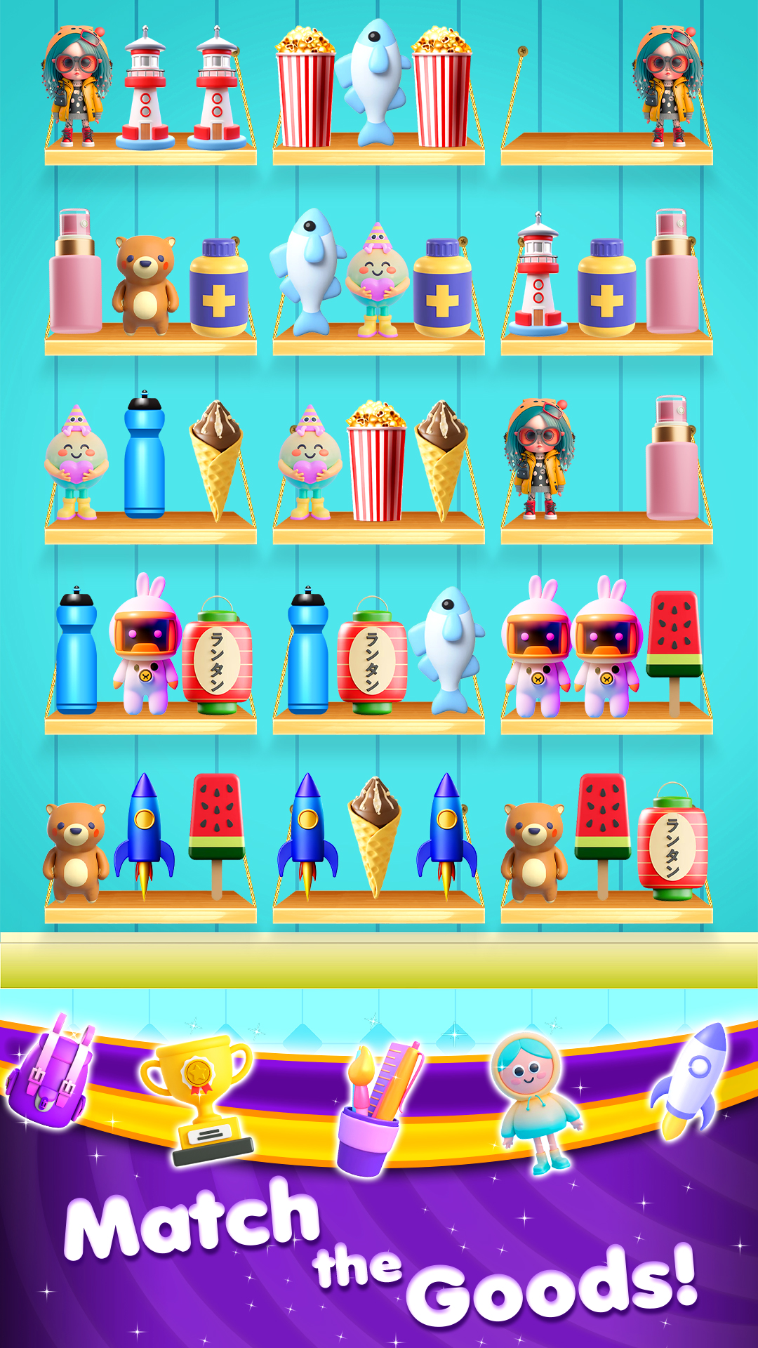 Closet Sort: Goods Match 3D:Amazon.com:Appstore for Android