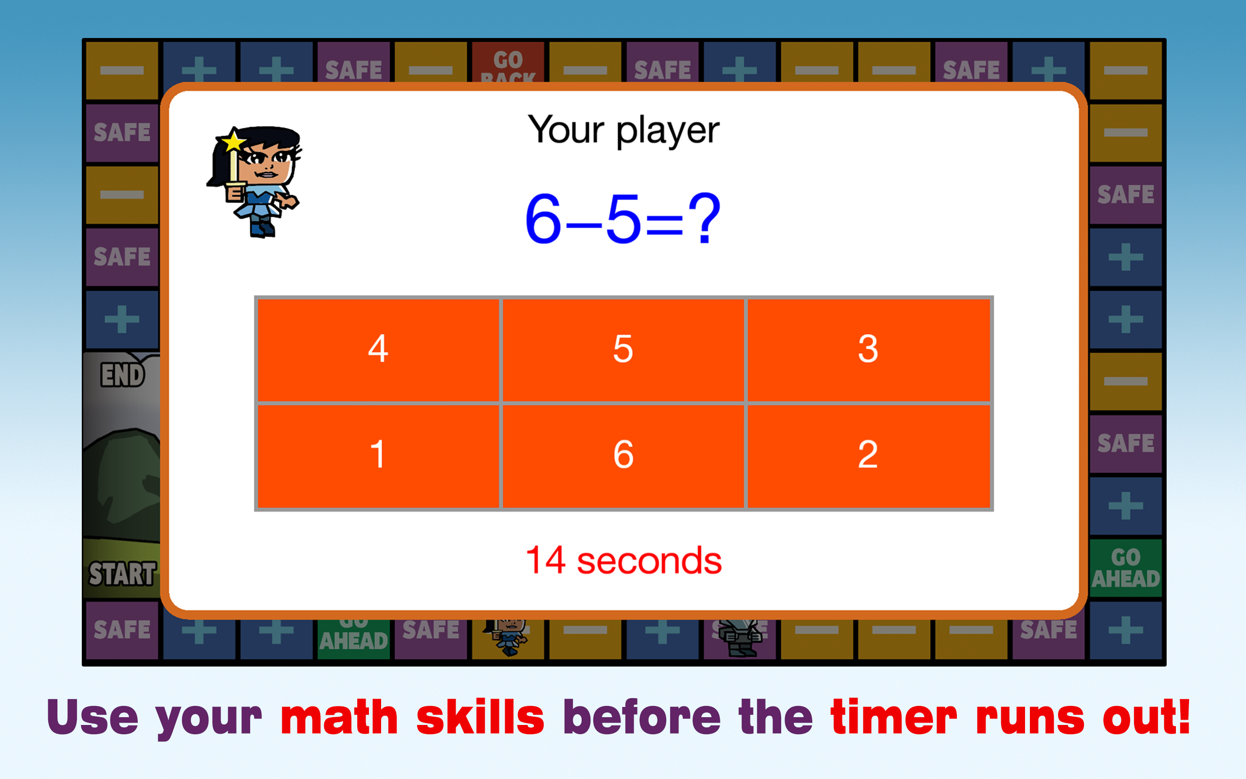 Heroes of Math Kingdom - Addition & Subtraction Board Game:Amazon.co.uk ...
