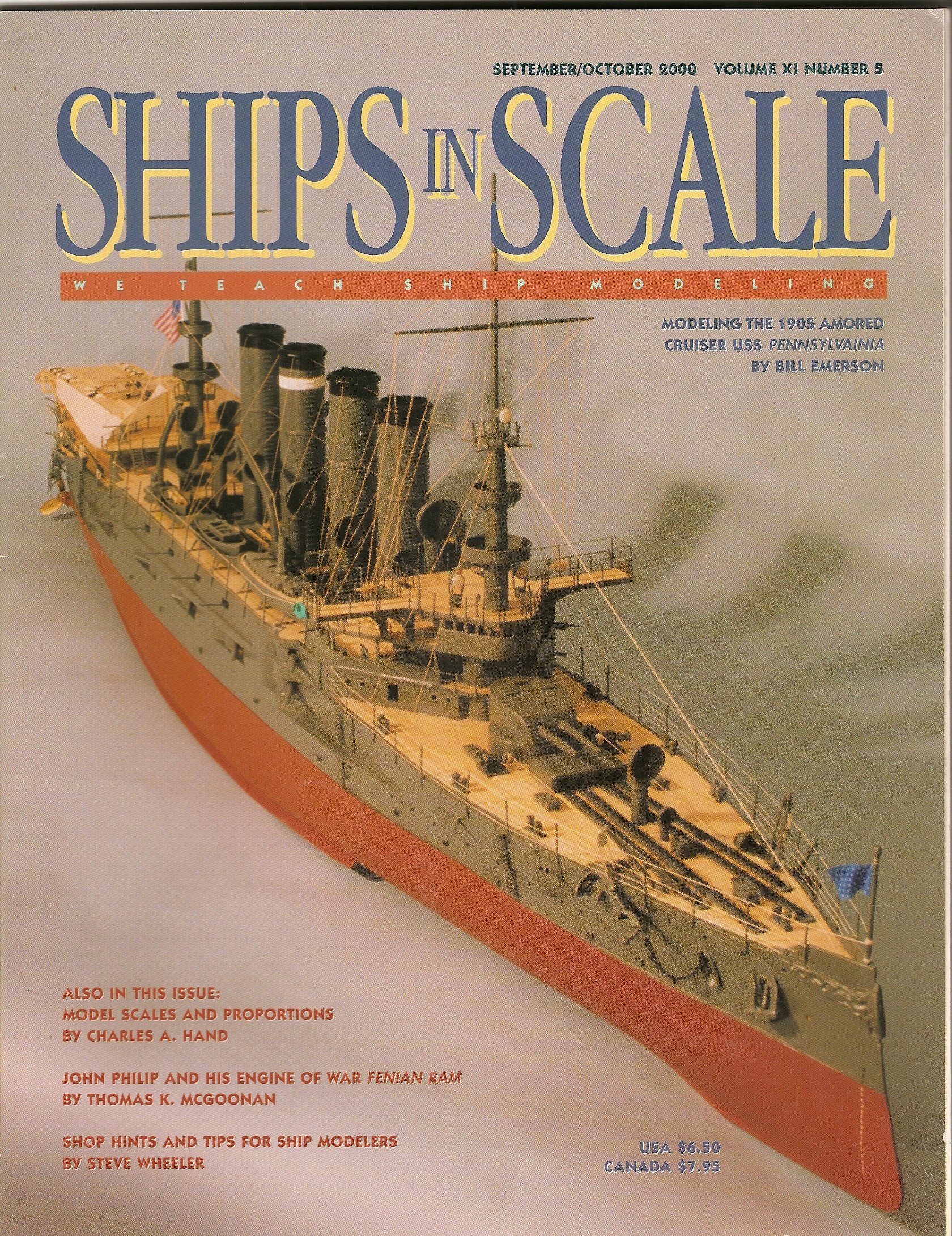 Buy Ships in Scale: Modeling the 1905 Amored Cruiser USS Pennsylvania ...