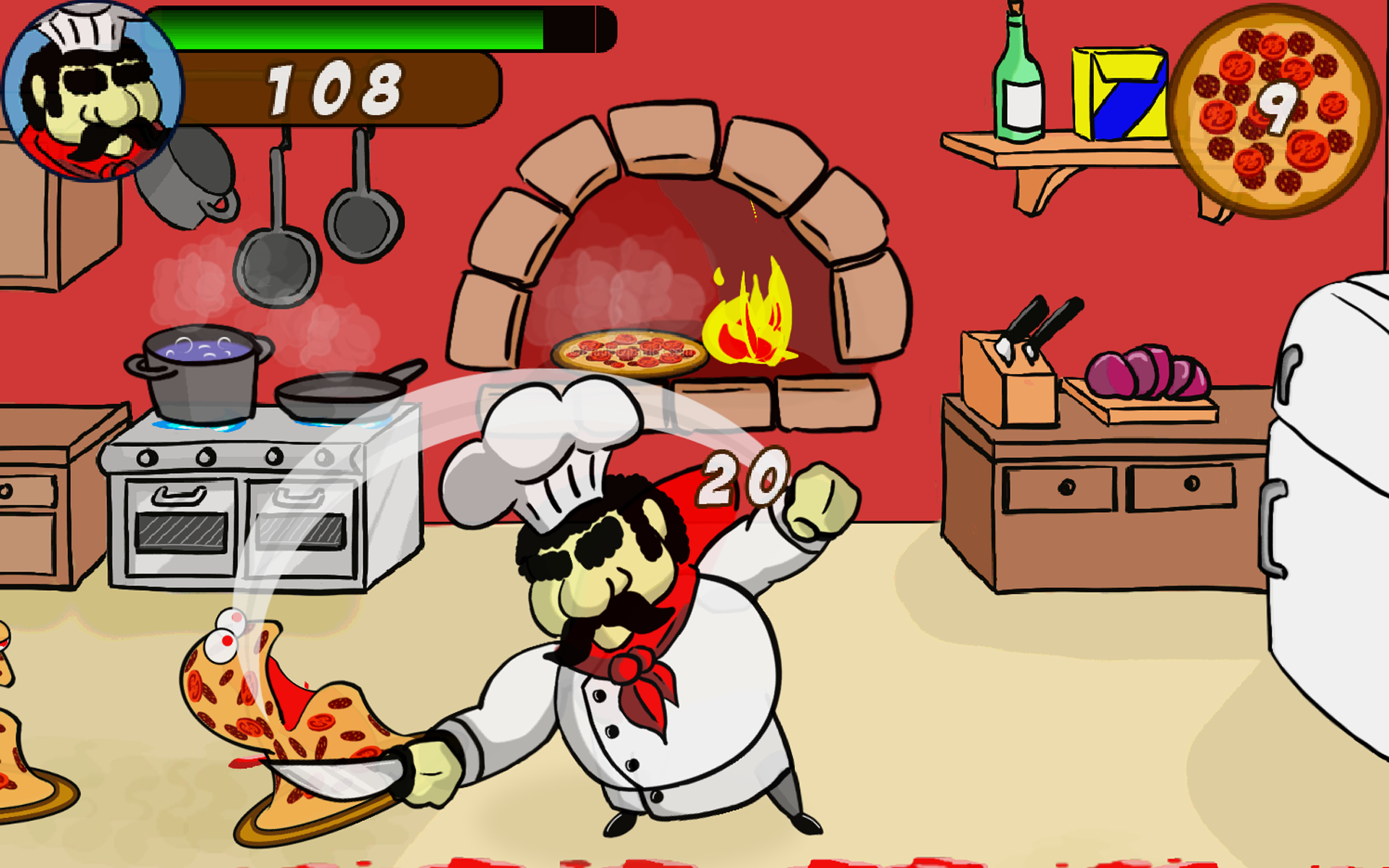 Cook VS Angry Pizzas Pro - App on Amazon Appstore