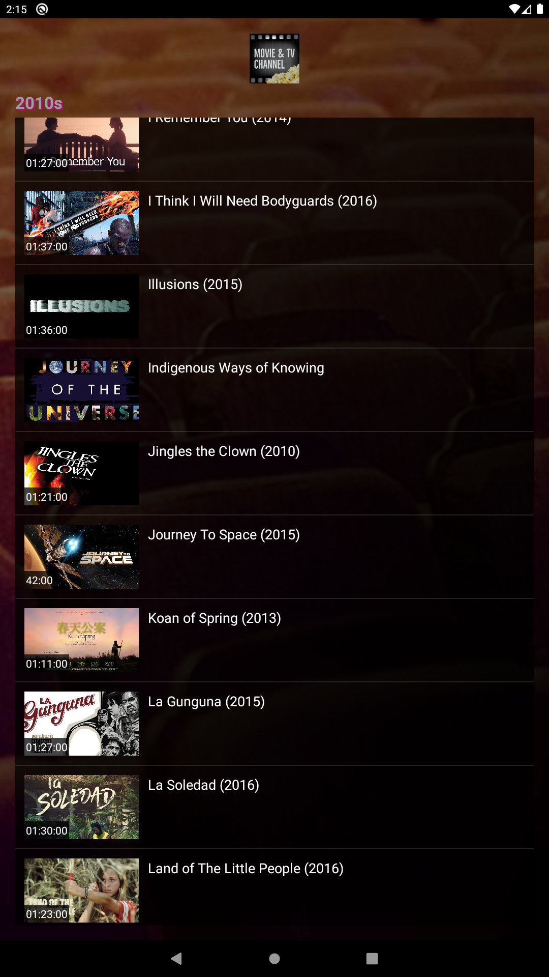 Movie & TV Channel - App on Amazon Appstore