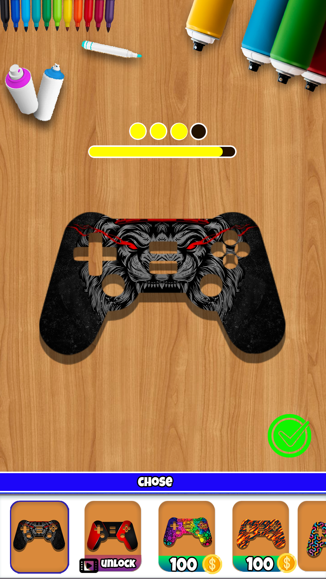 3D DIY Joystick - 3D Spray Paint Games - App on Amazon Appstore