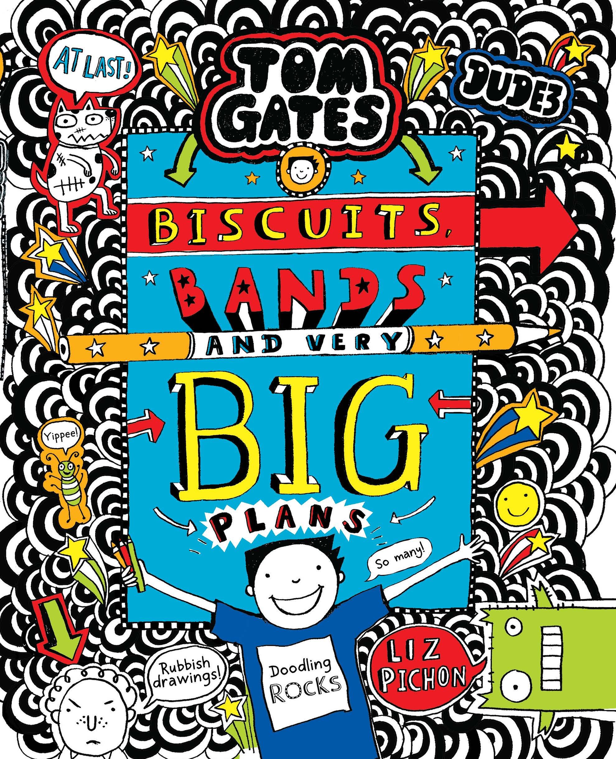 Buy Tom Gates No 14: Biscuits Bands and Very Big Plans by Liz Pichon ...