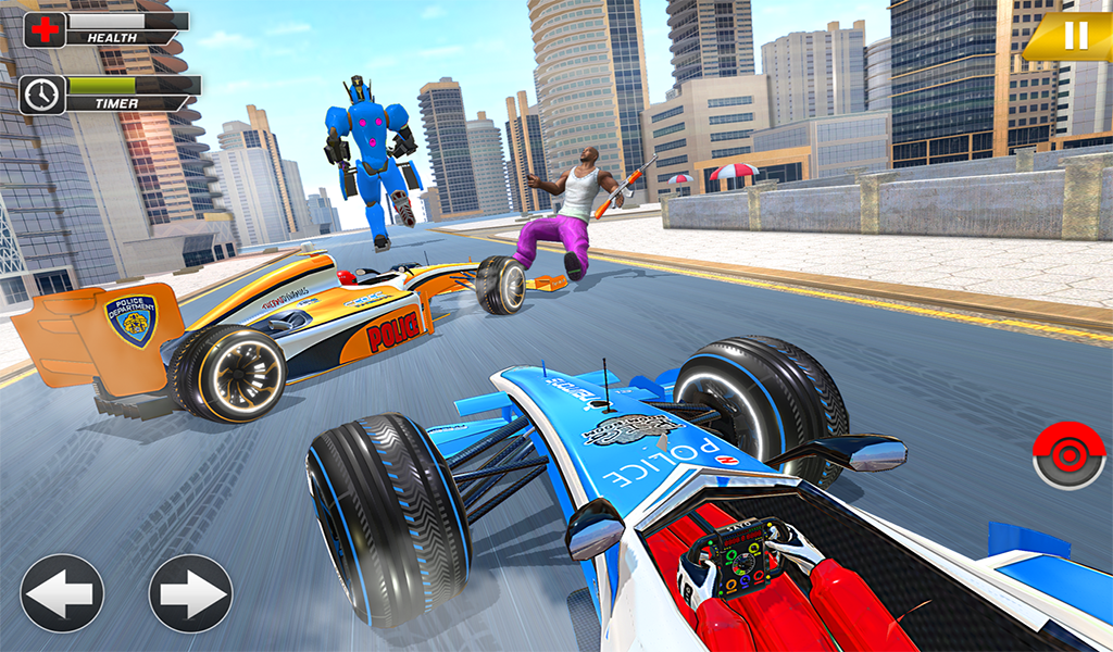 Formula Car Robot Police Game - App on the Amazon Appstore