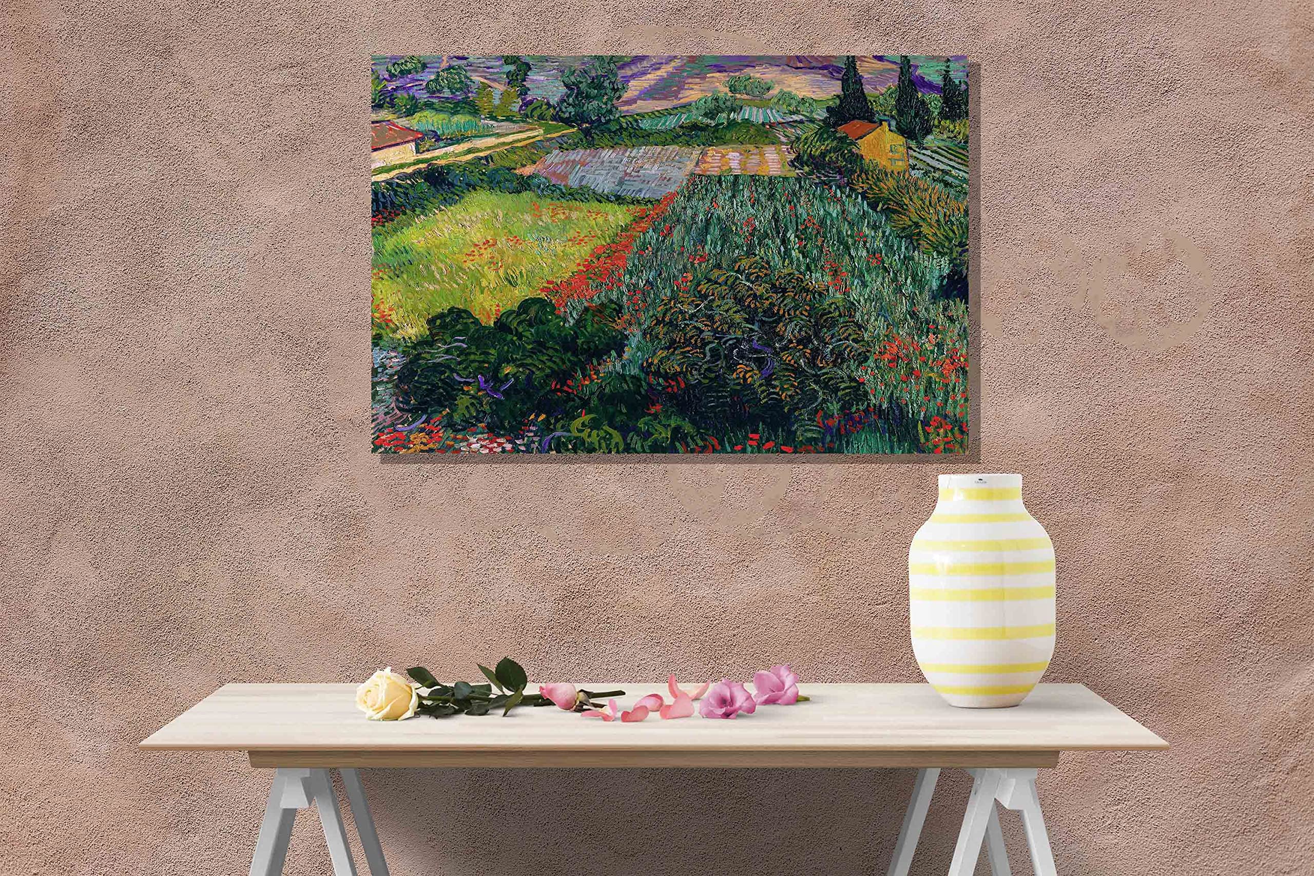Klaproos Schilderij Vincent Van Gogh Veld Met Klaprozen