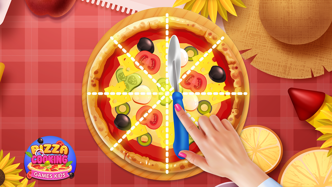 Pizza Maker: Cooking & Baking Games with Pizza Slices & Pepperoni Pizza ...