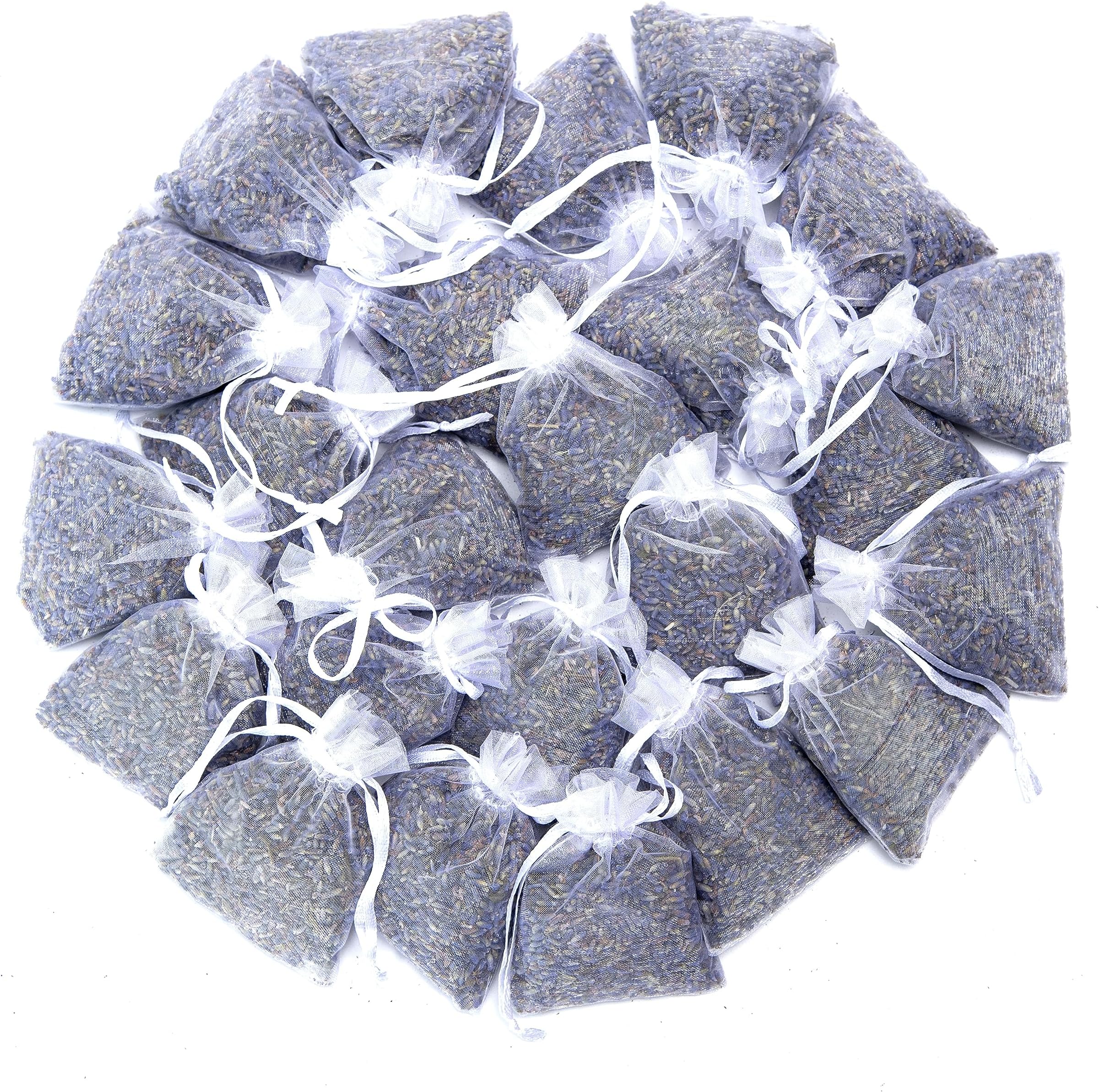 Amazon.com: 120 Pack Lavender Sachets Bags Bulk Lavender Sachets for ...