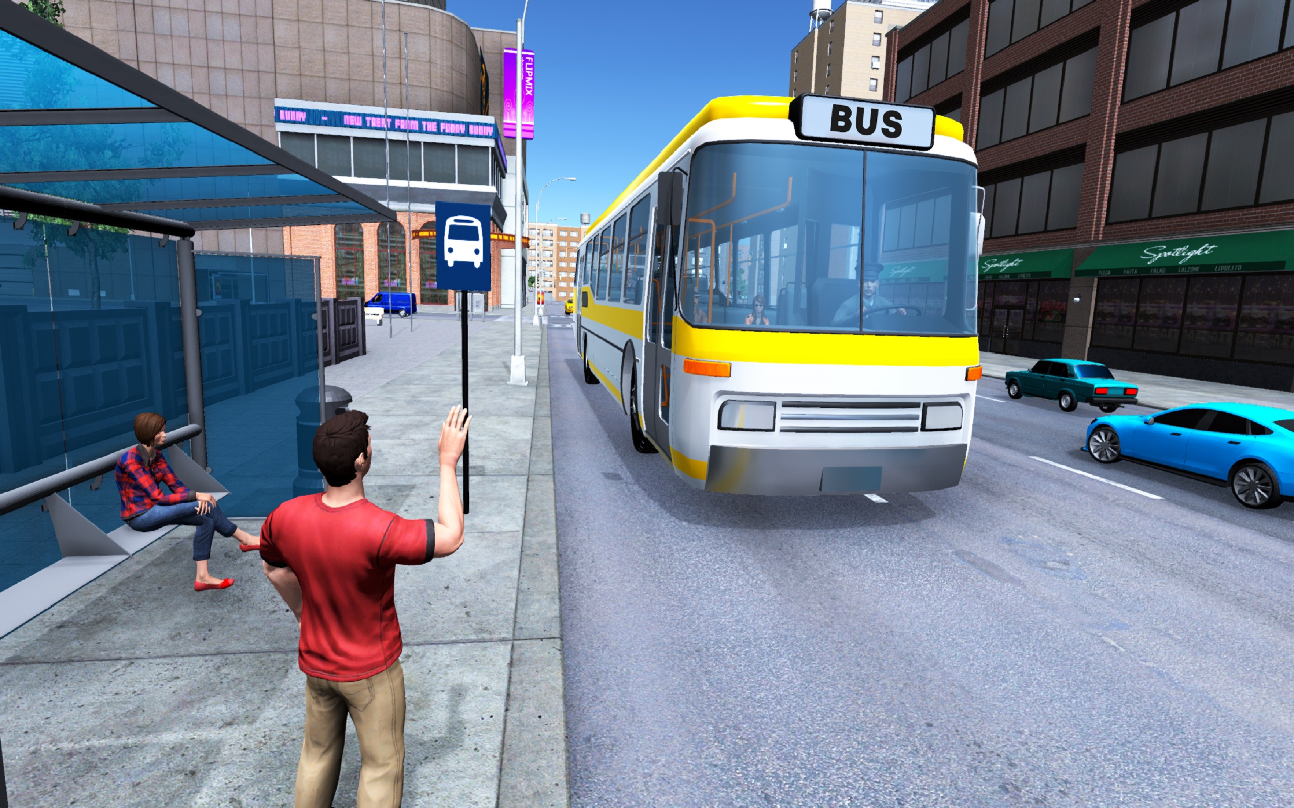 Coach Bus Driving Simulator Indonesia | Public Transport Games - App on ...