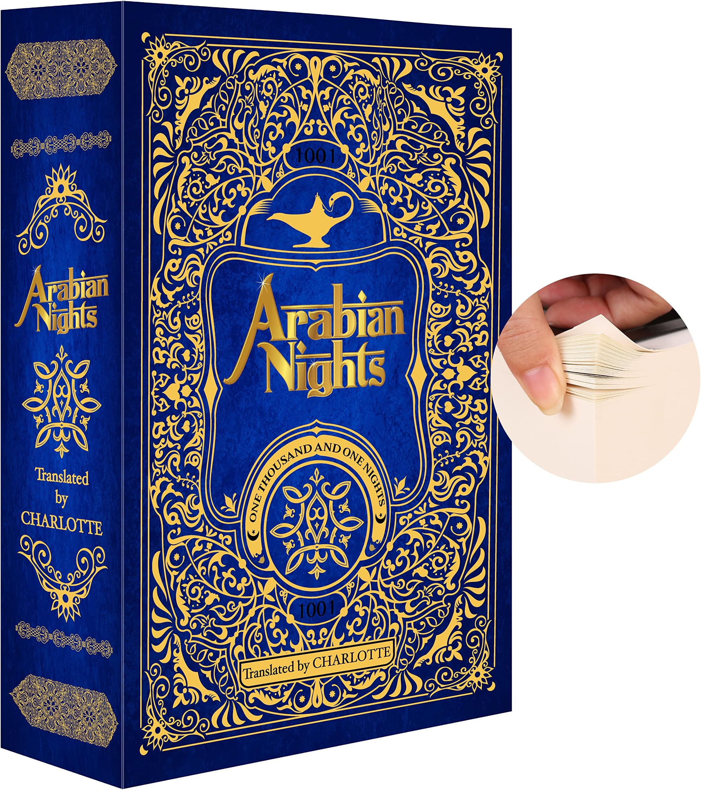 Real Pages Diversion Book Safe with Key Lock,Hollow with Secret ...