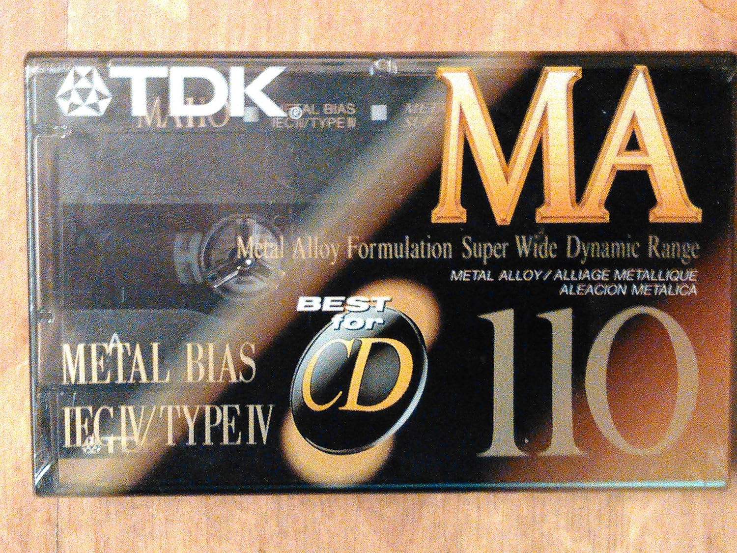 Amazon.com: TDK MA-110 Metal Alloy/Bias Type IV Cassette Tapes 2-Pack ...