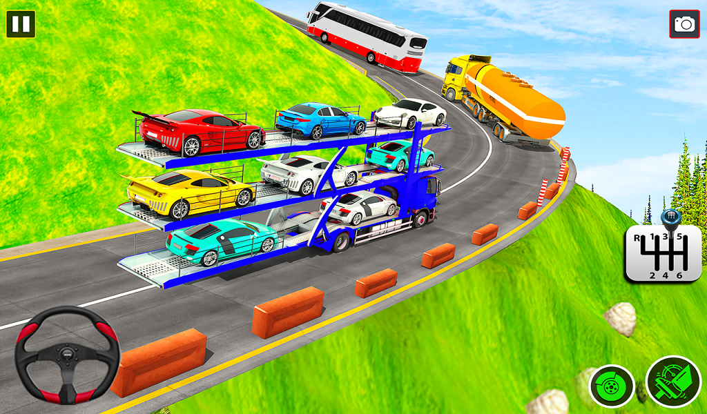 Truck Transport Car Game Transport Truck Modern Car Driving Games ...