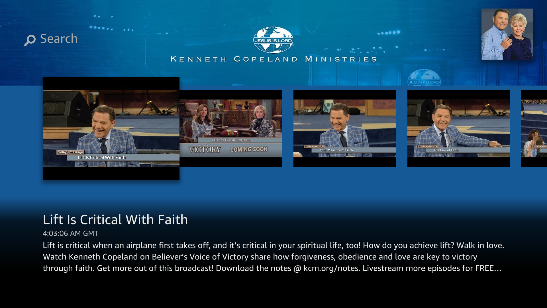 Kenneth Copeland Ministries - App on the Amazon Appstore