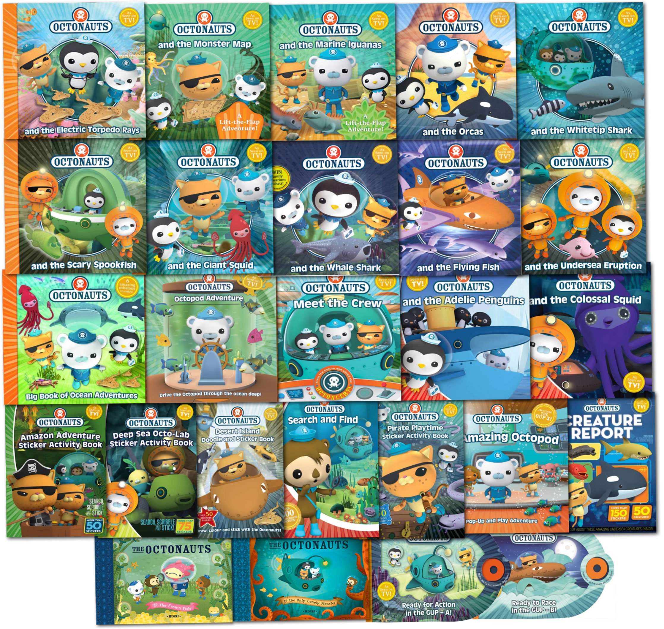 Octonauts Series 26 Book Collection Set Pack As Seen On | Desertcart ...