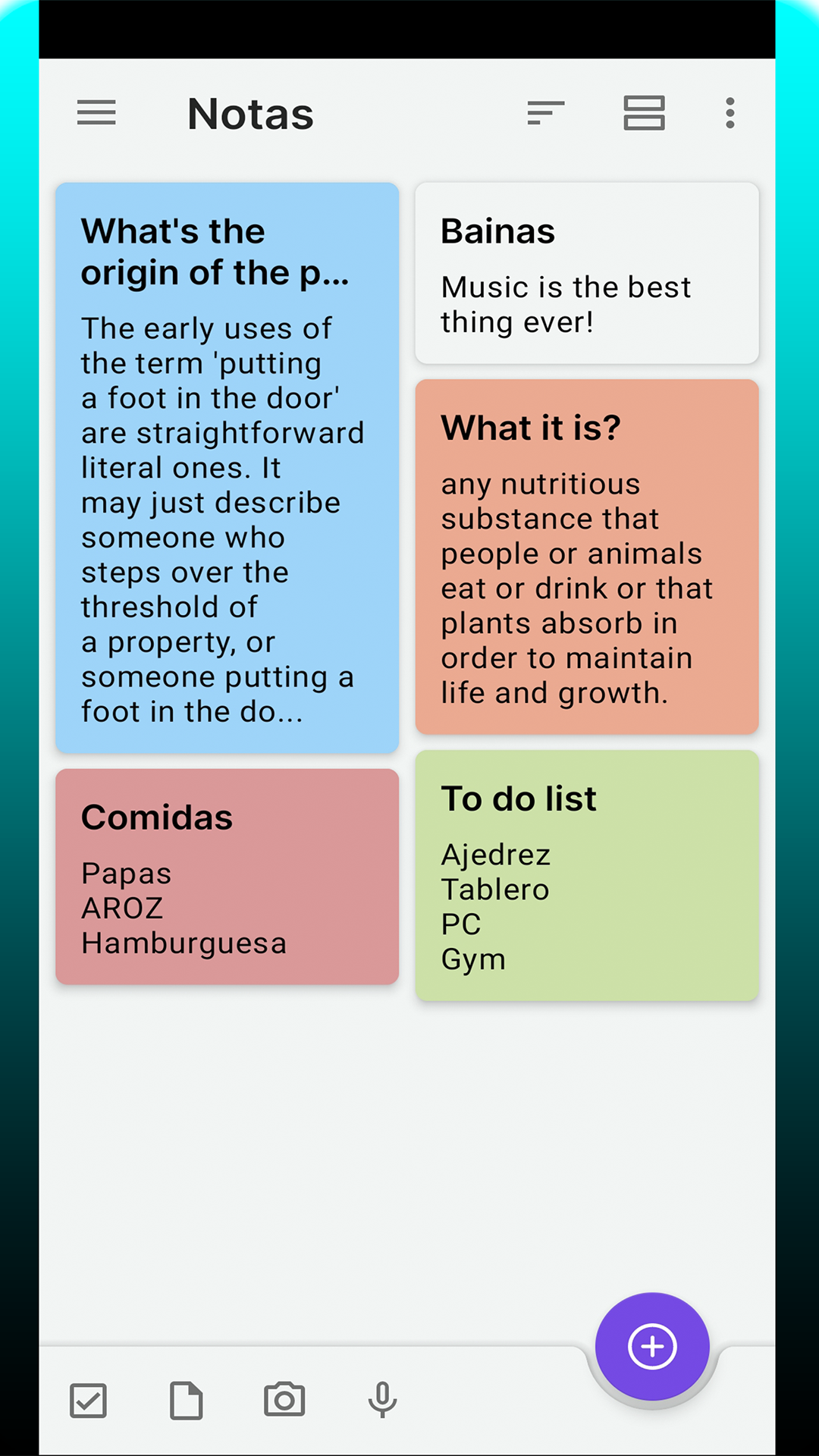 Notes and lists - App on Amazon Appstore
