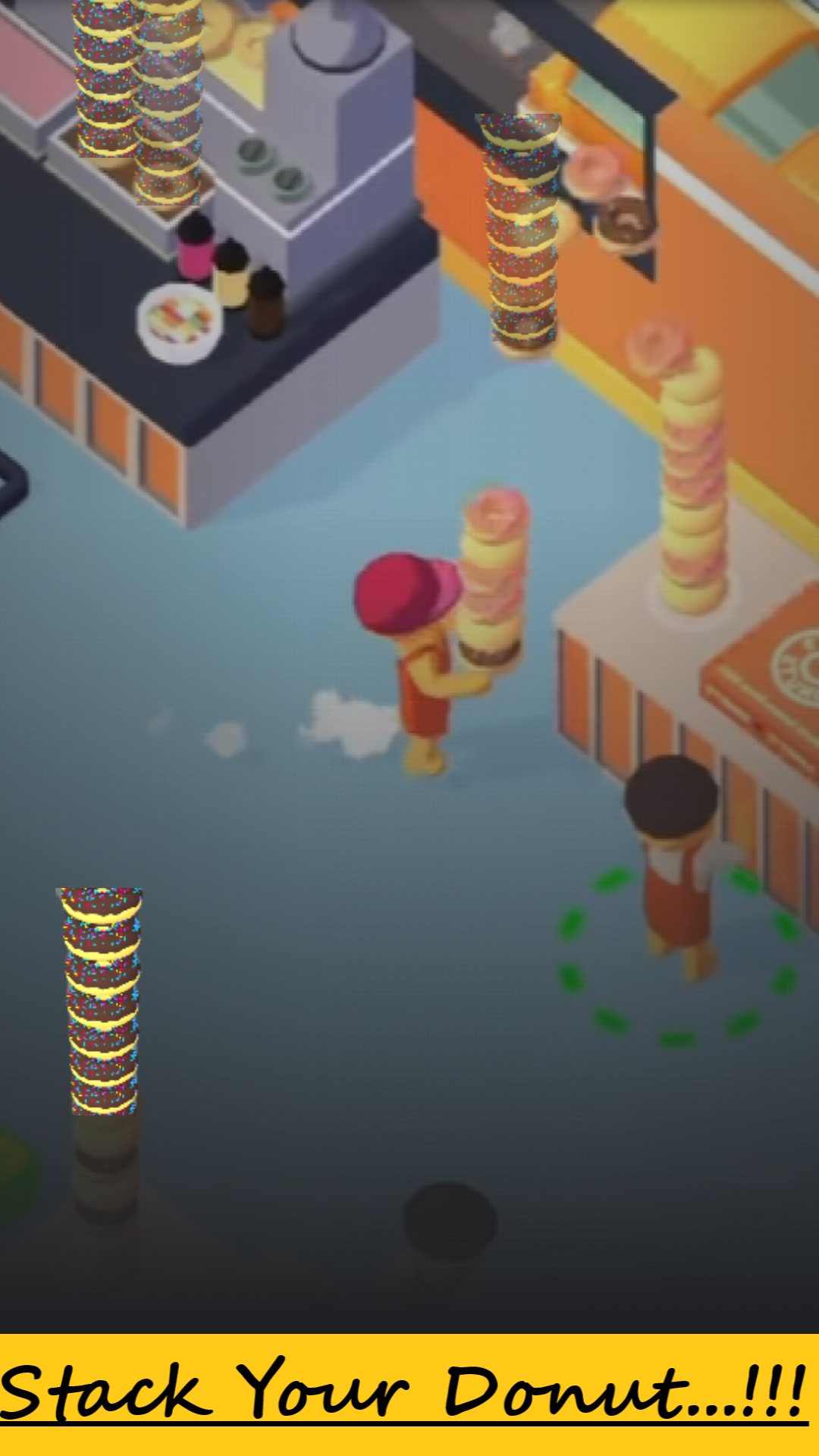 Donut & Tea Idle Tycoon Game - Idle Donut & Tea Please Game - Tea Donut ...