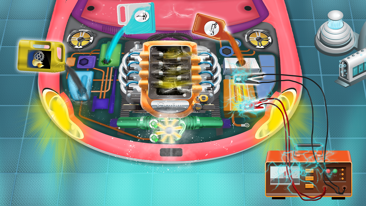 Crazy Mechanic Garage Car Wash - App on Amazon Appstore