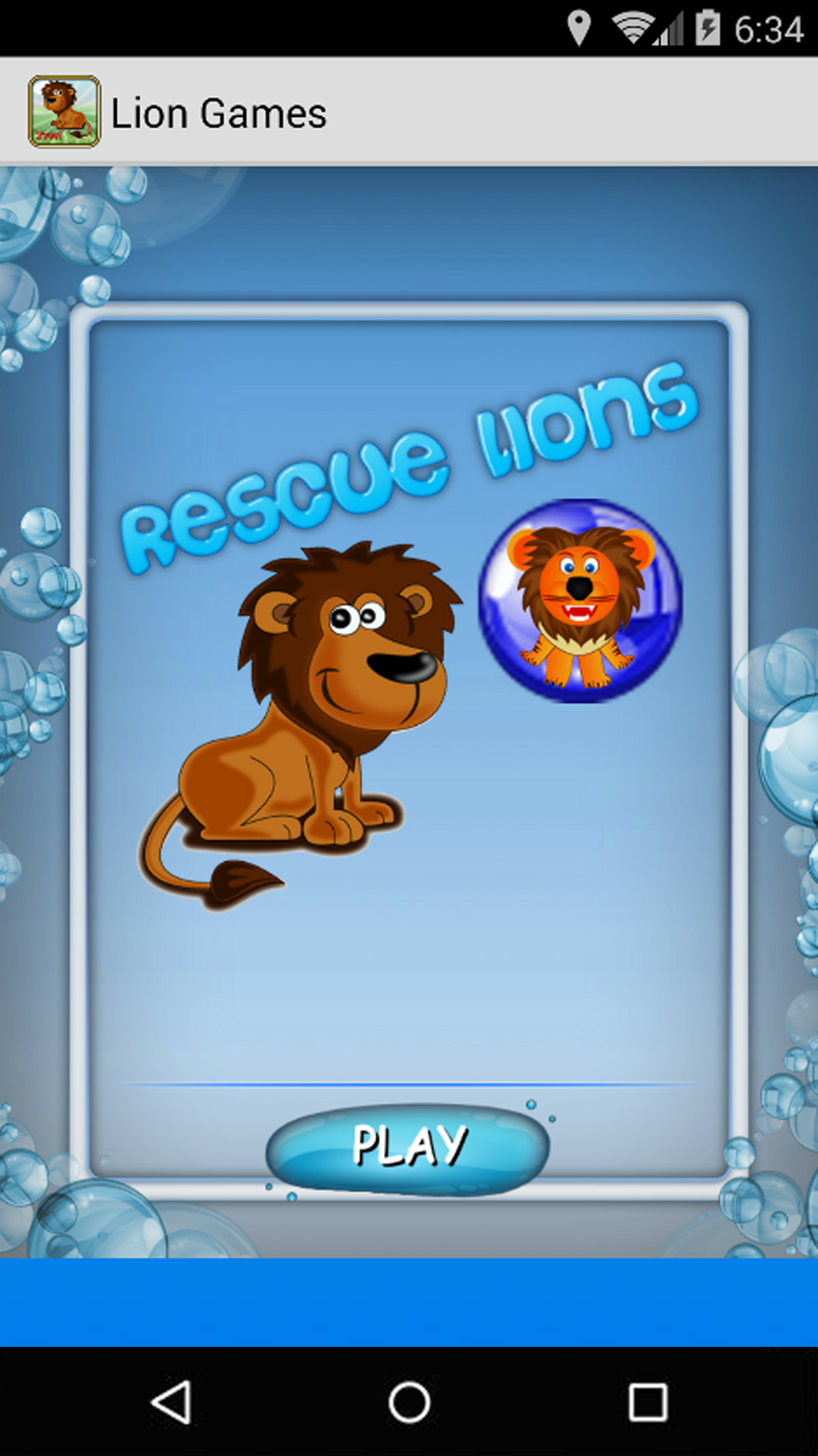 Lion Games for Kids Free - App on the Amazon Appstore