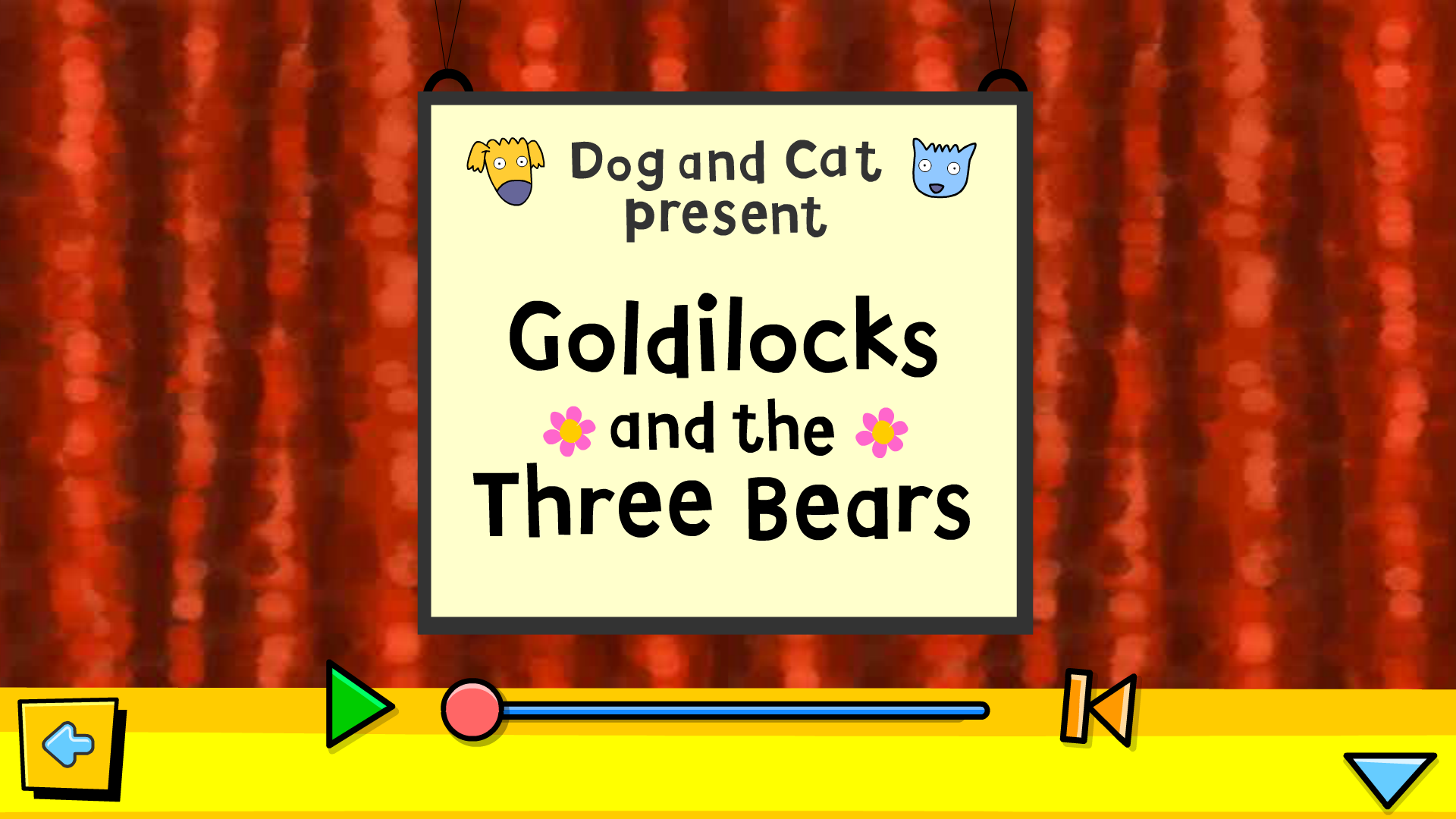 Goldilocks and the Three Bears presented by Dog and Cat - App on Amazon ...