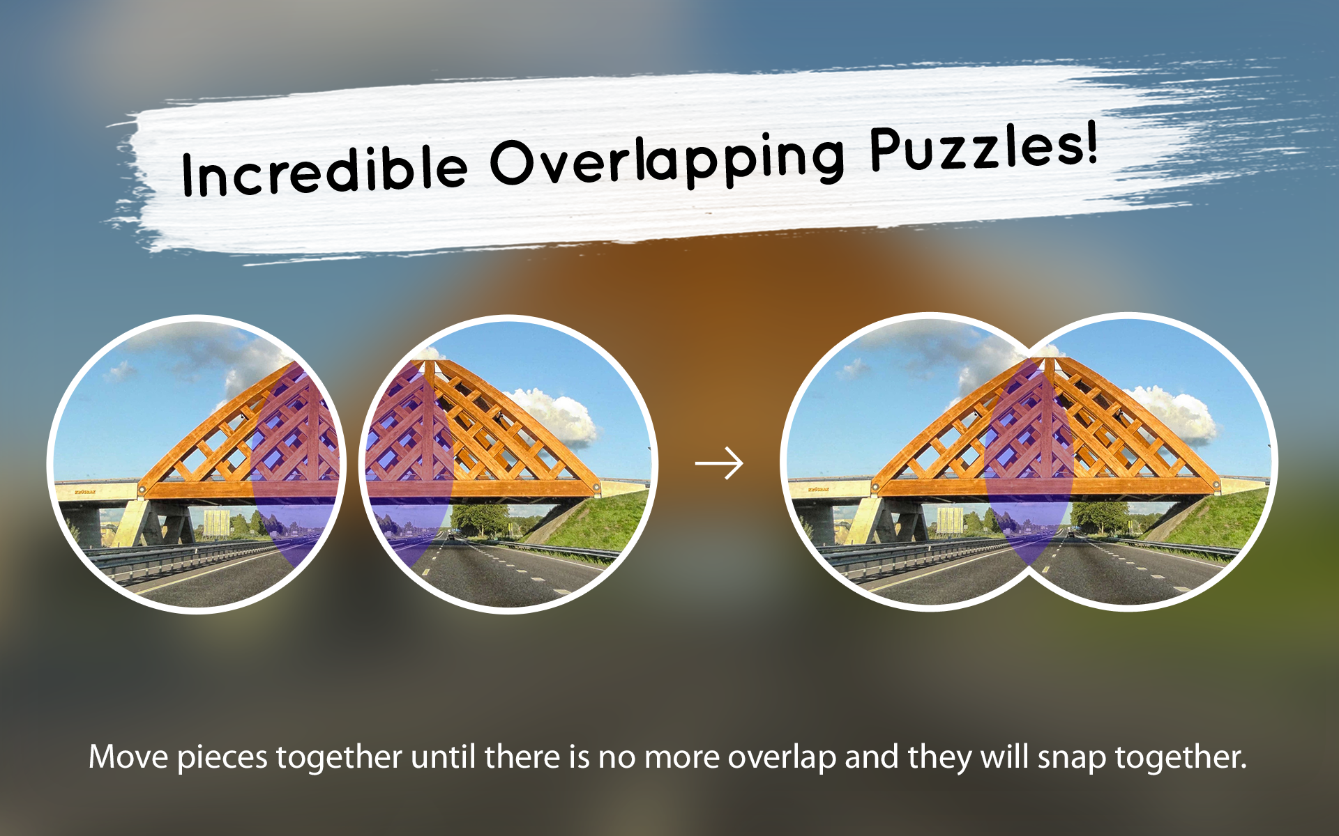 Venn Highways: Overlapping Jigsaw Puzzles - App on the Amazon Appstore