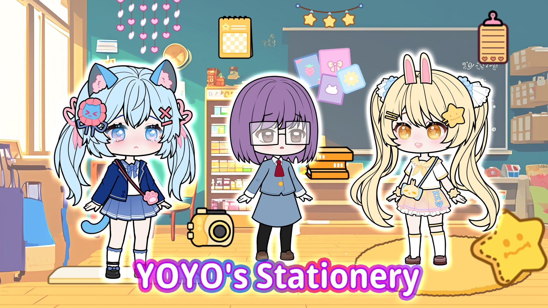YOYO School: YOYO Doll School life Dress up-Amazonアプリストアのアプリ