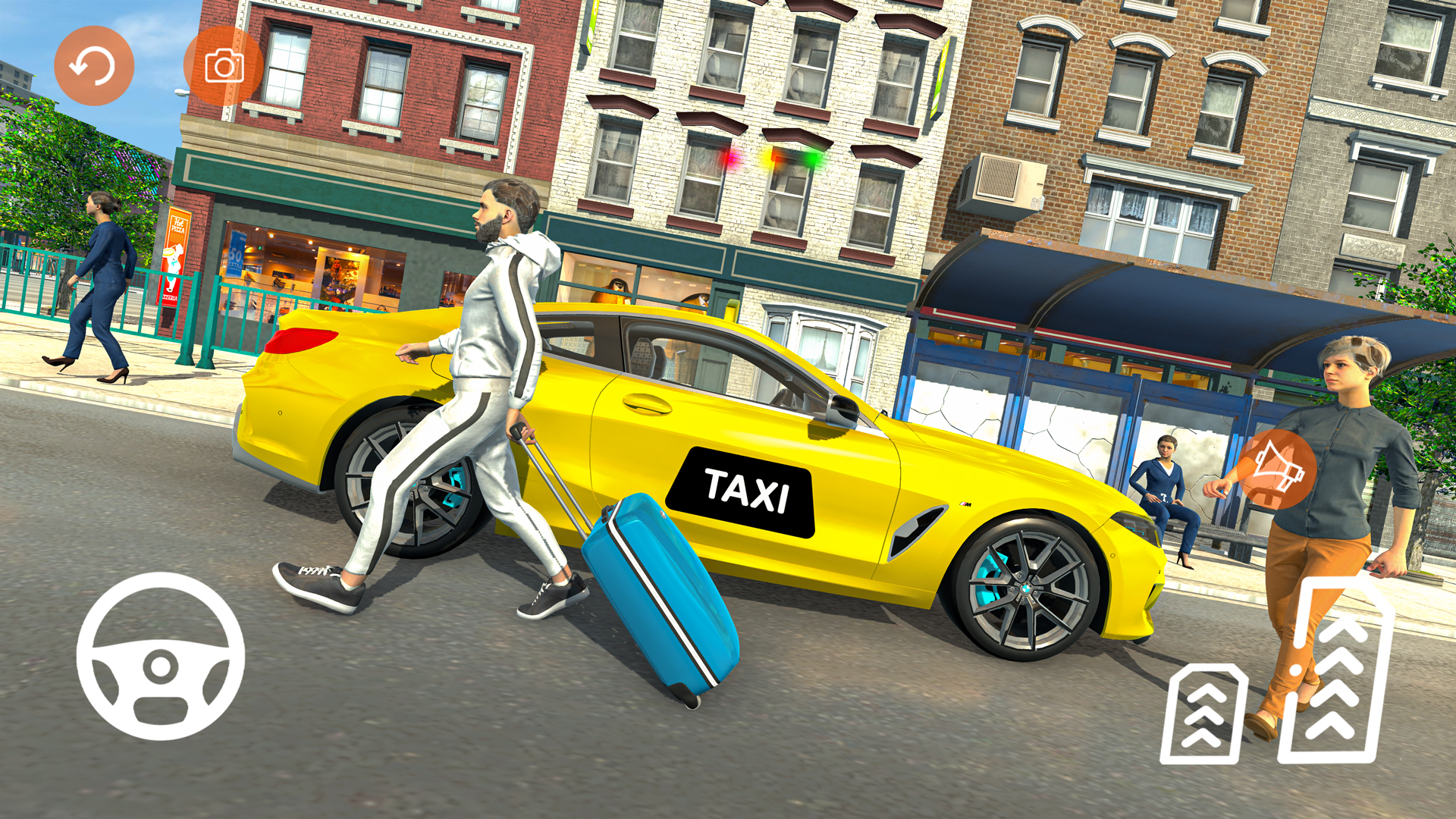 Grand city taxi driving simulator 3D game - city cab taxi driver:Amazon ...