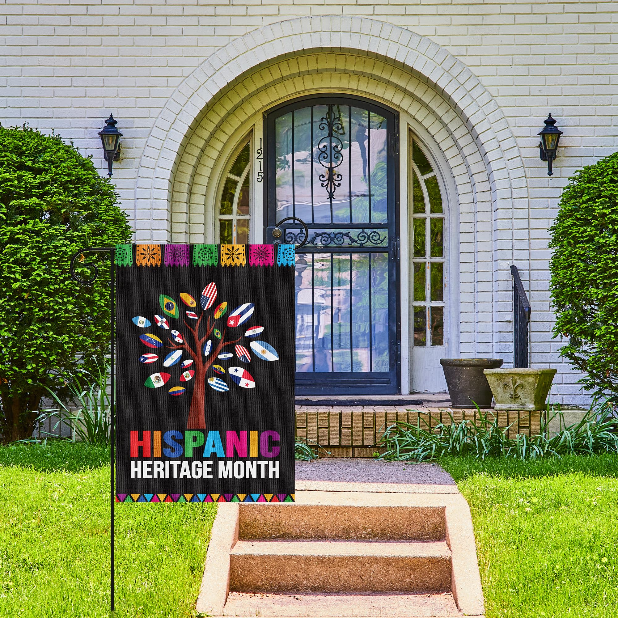 Snapklik.com : National Hispanic Heritage Month Garden Flag - Latino ...