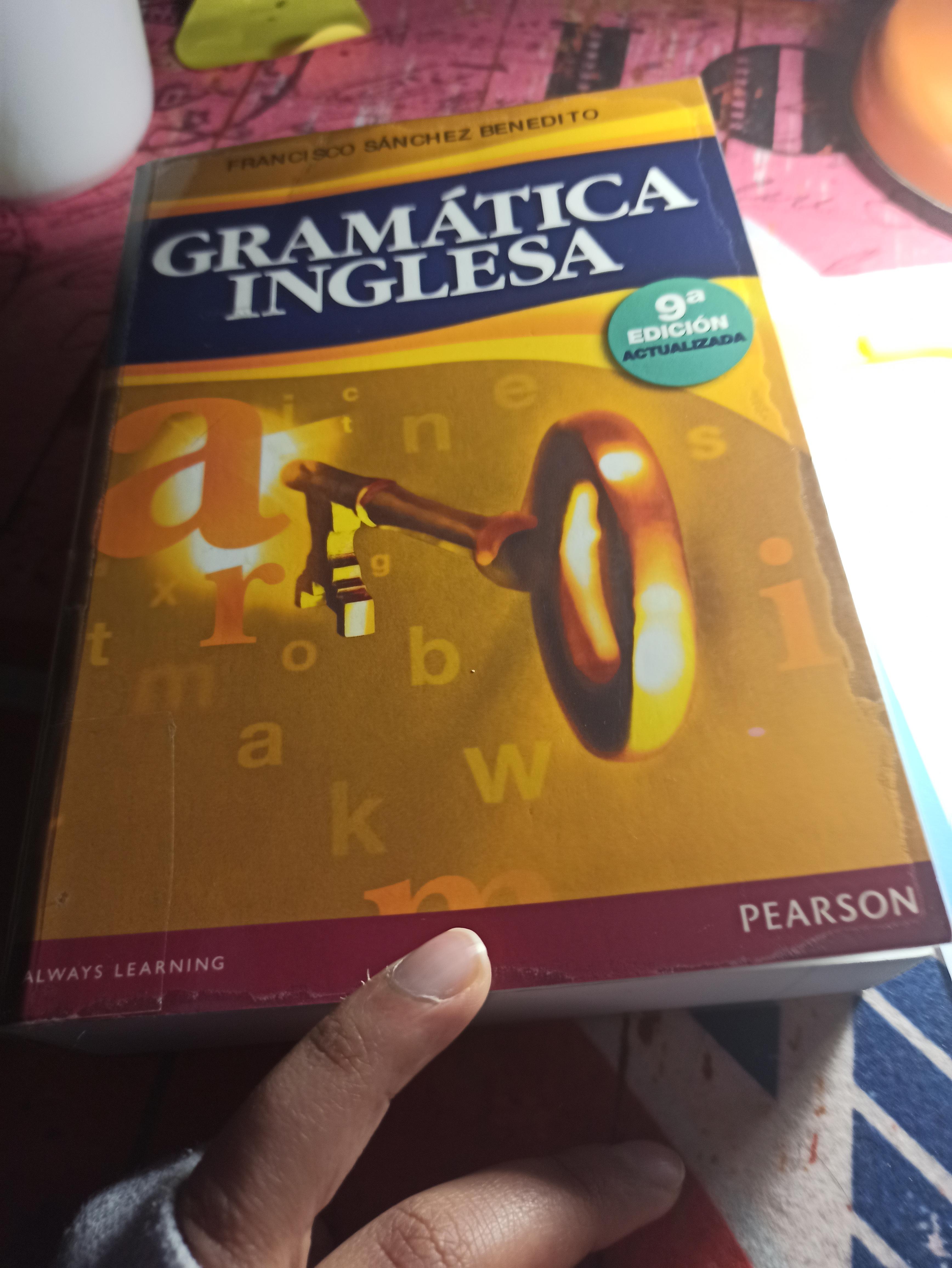 GRAMÁTICA INGLESA (FUERA DE COLECCIÓN OUT OF SERIES) : Sánchez Benedito ...