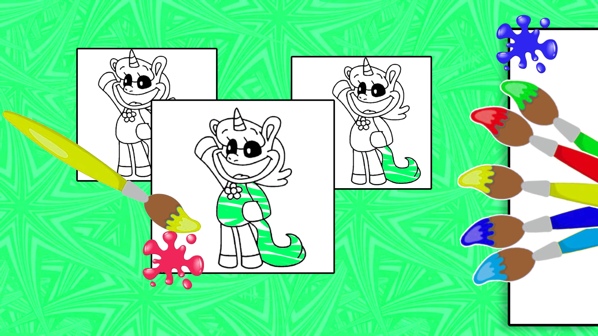 smiling critters Coloring book - Application sur Amazon Appstore