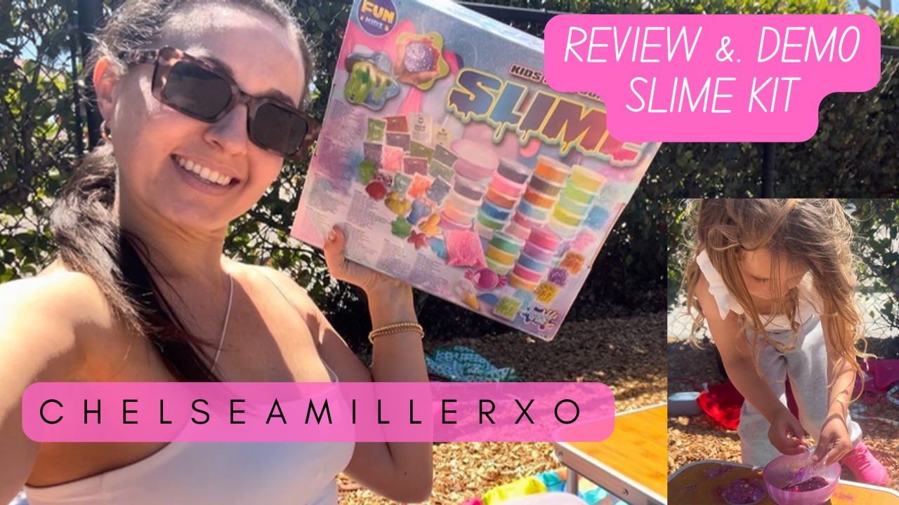 Watch Review - Awesome slime kit with unique add ins on Amazon Live