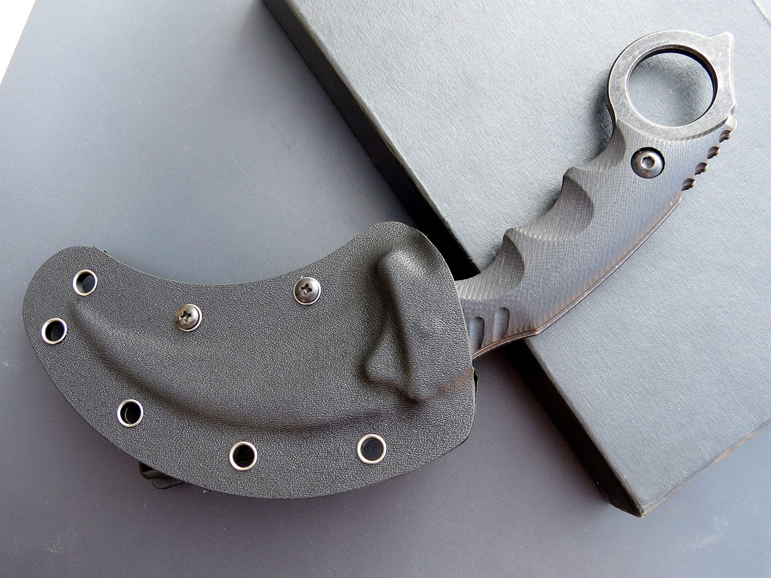 Ccanku C1111 Fixed Blade Knife D2 Steel Blade+G10 Handle for Outdoor ...