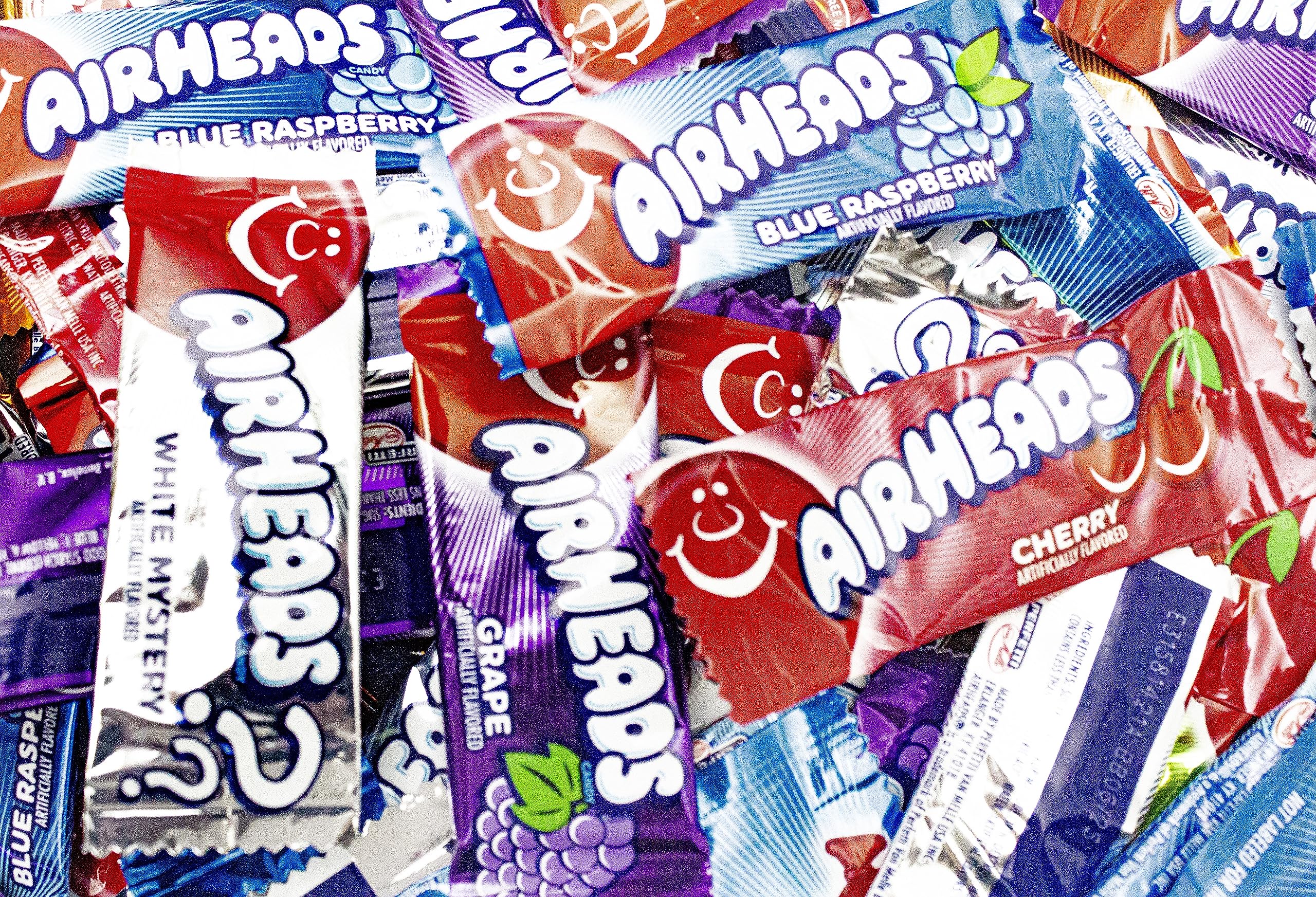 Amazon.com : Airheads - 2 lbs of Mini Assorted Cherry Orange Grape ...