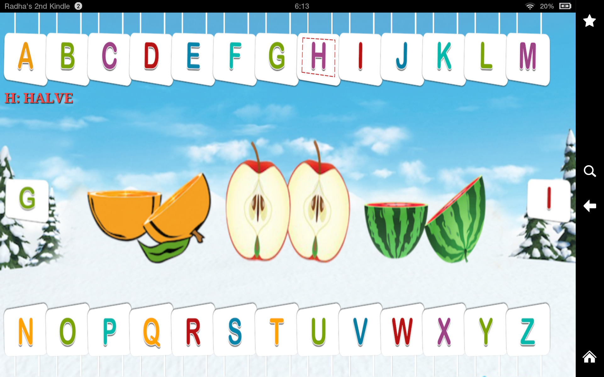 Learn Alpha ABC for Kindle Fire - App on Amazon Appstore