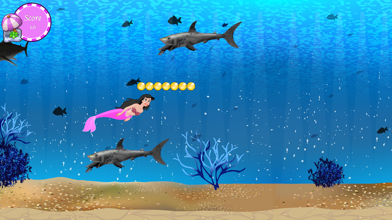 Mermaid Shark Attack - App on Amazon Appstore