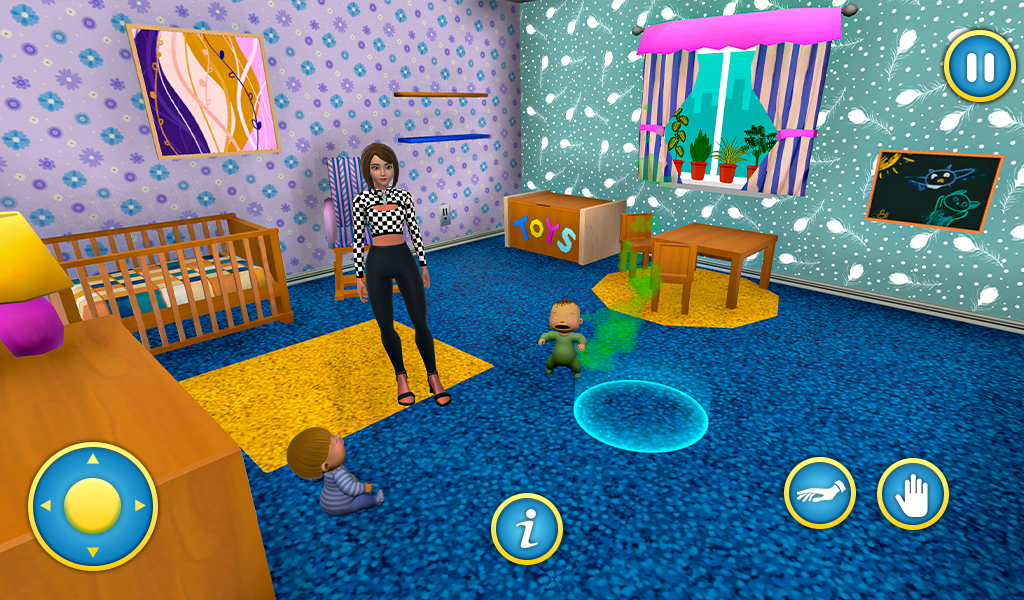 Baby Simulator Mother Simulator Baby Care Games Twin Baby Games - App ...