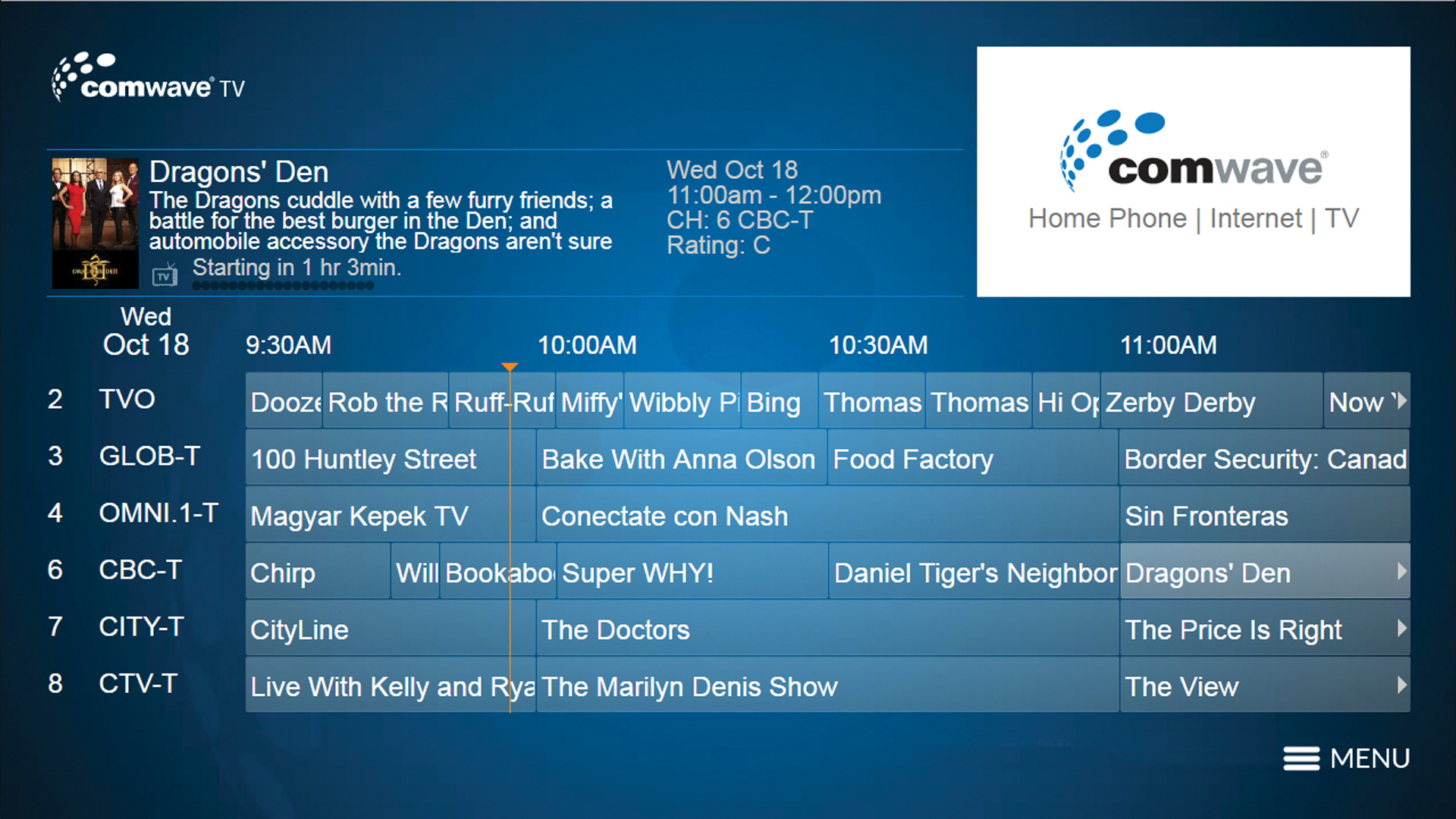Comwave TV - App on Amazon Appstore