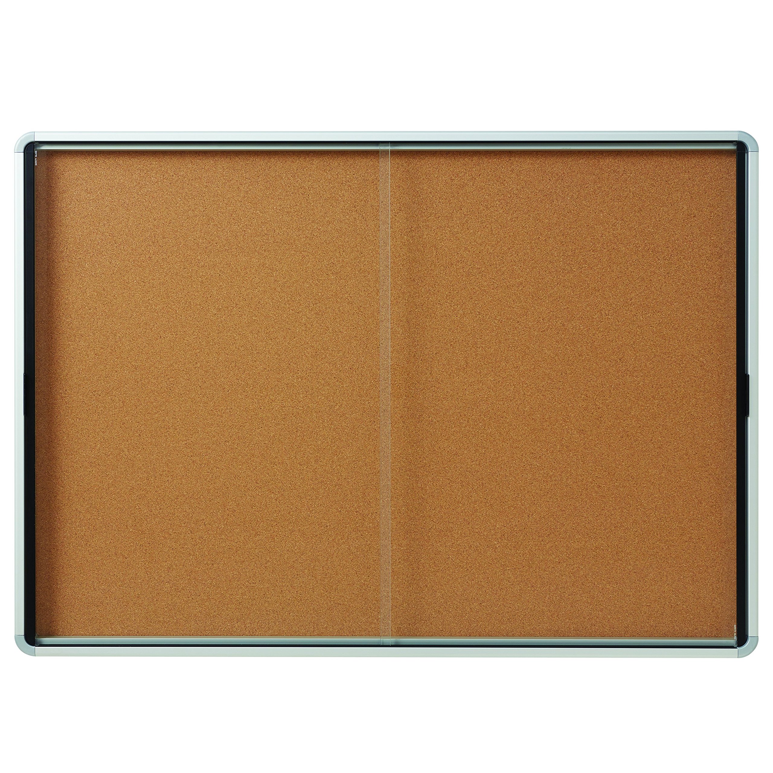 Amazon.com: Quartet Enclosed Cork Bulletin Board, 56" x 39" or 18 ...