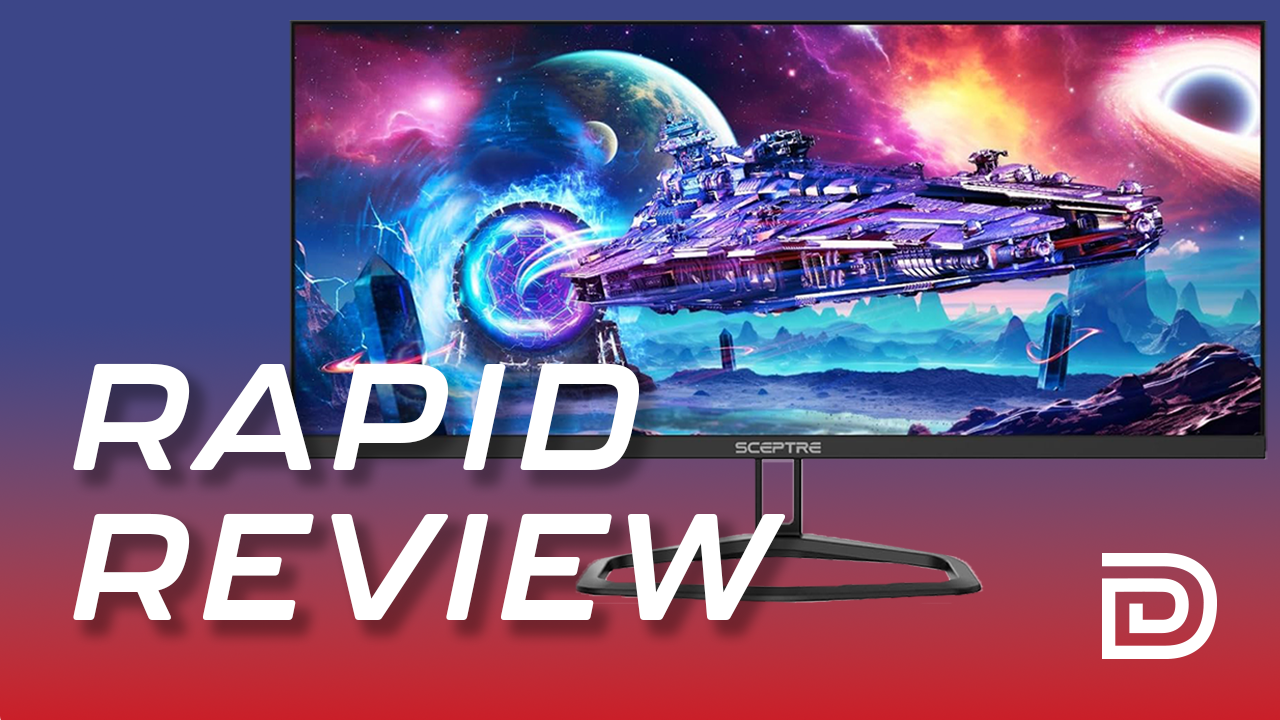 Watch RAPID REVIEW Sceptre 30-inch IPS Monitor E305B-FU200T on Amazon Live