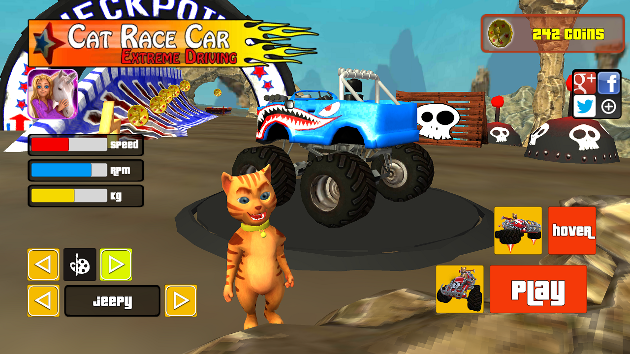 Cat Race Car Extreme Driving (Free) - Aplicativo na Amazon Appstore