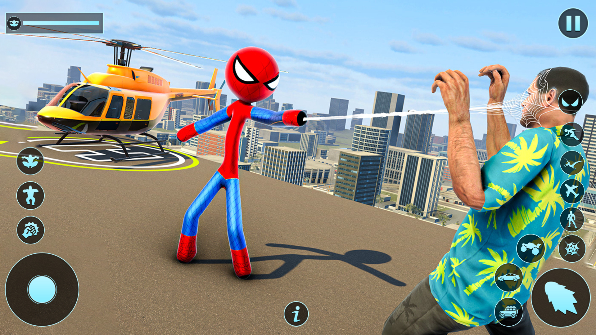 Flying Stickman