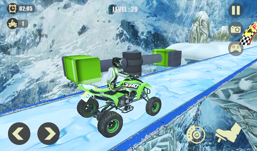 ATV Quad Bike Mania : Impossible Mountain Stunts - App on Amazon Appstore